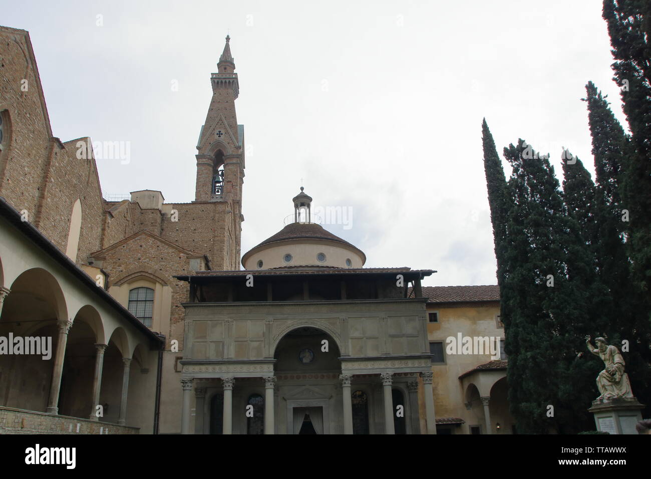 Pazzi chapel designed by Filippo Brinelleschi, one of the masterpieces ...