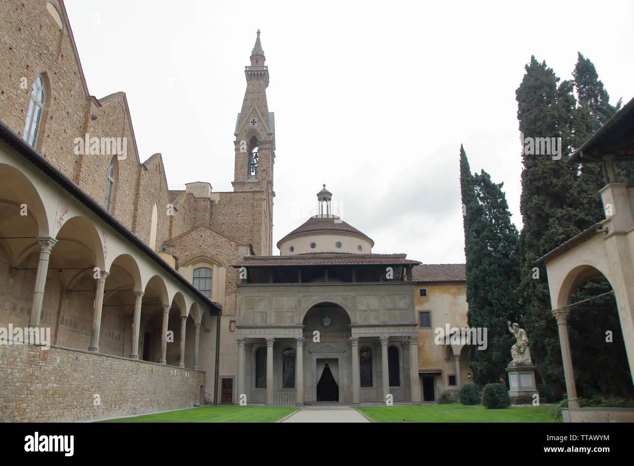 Pazzi chapel designed by Filippo Brinelleschi, one of the masterpieces ...
