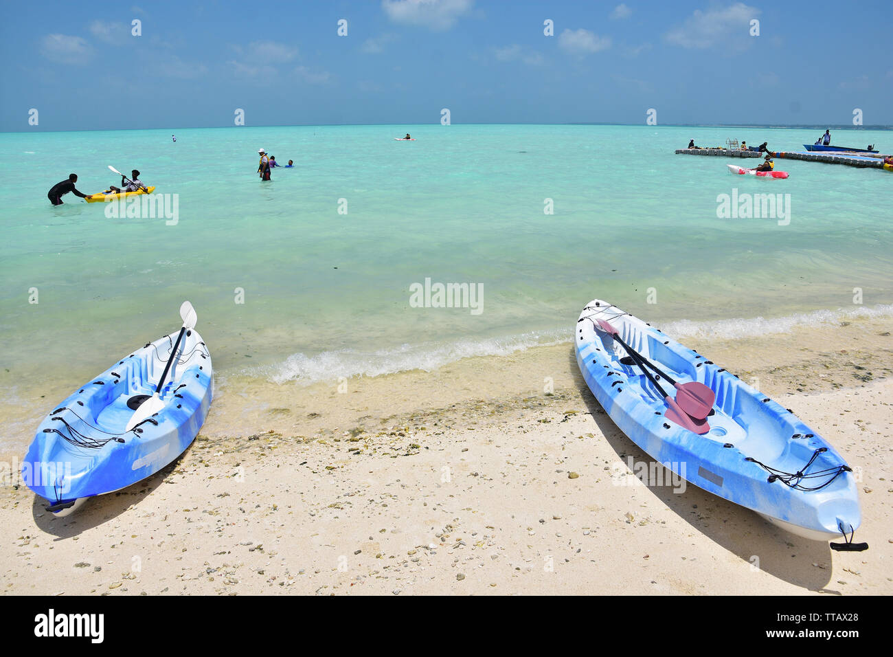 Minicoy island, Lakshadweep, India Stock Photo - Alamy