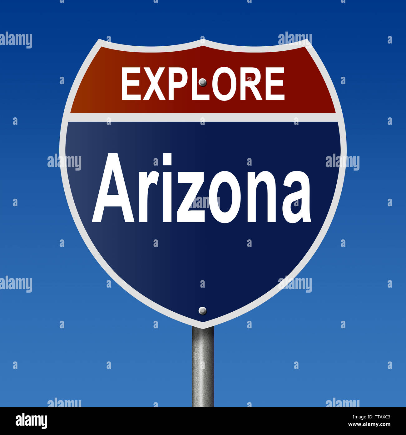 Freeway sign, tucson hi-res stock photography and images - Alamy