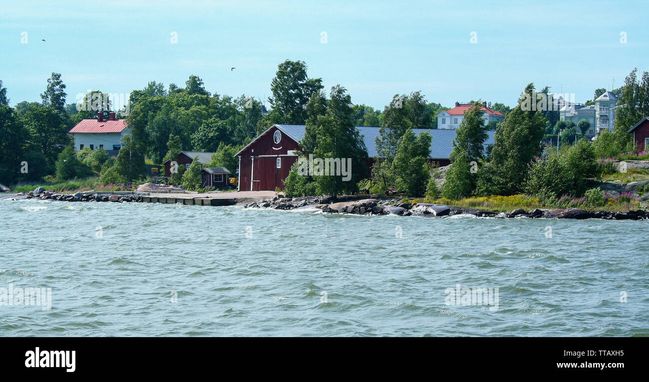 seascape of Helsinki archipelago Stock Photo - Alamy