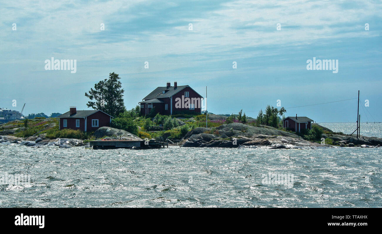 seascape of Helsinki archipelago Stock Photo - Alamy