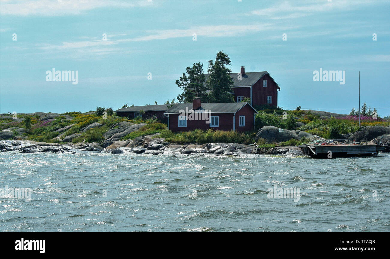 seascape of Helsinki archipelago Stock Photo - Alamy