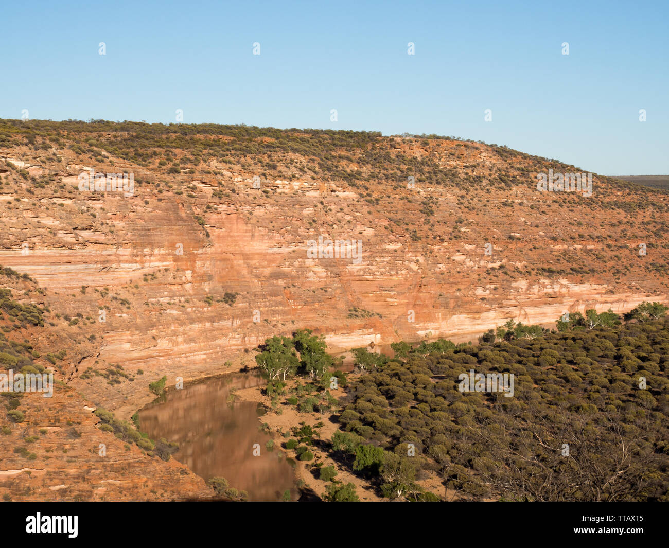 Gorges and Murchison River, Kalbarri National Park, Western Australia ...