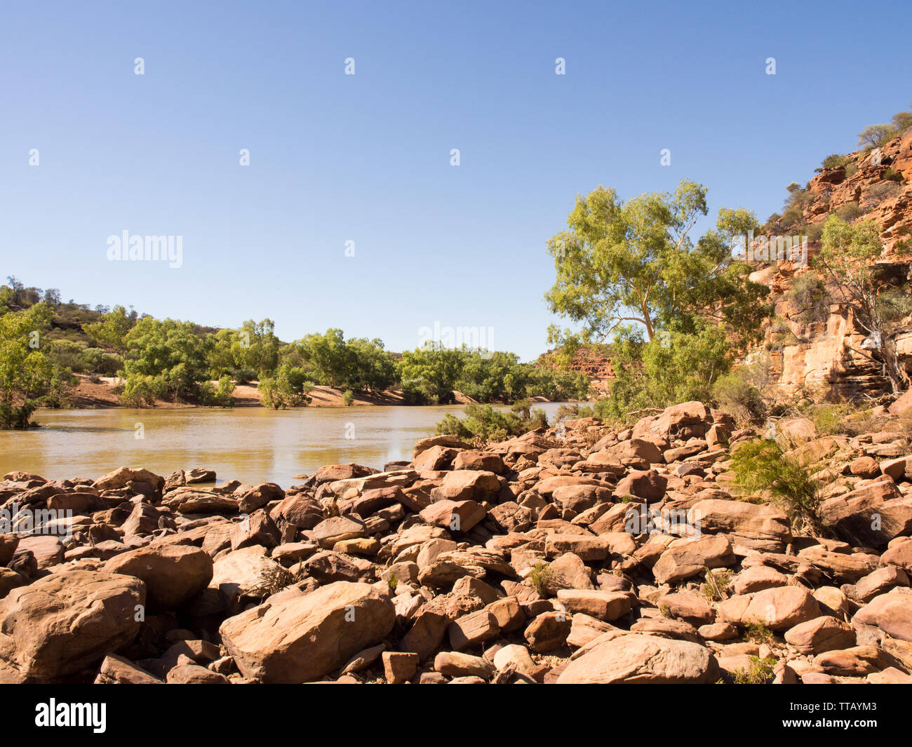 Murchison River, Ross Graham, Kalbarri National Park, Western Australia ...