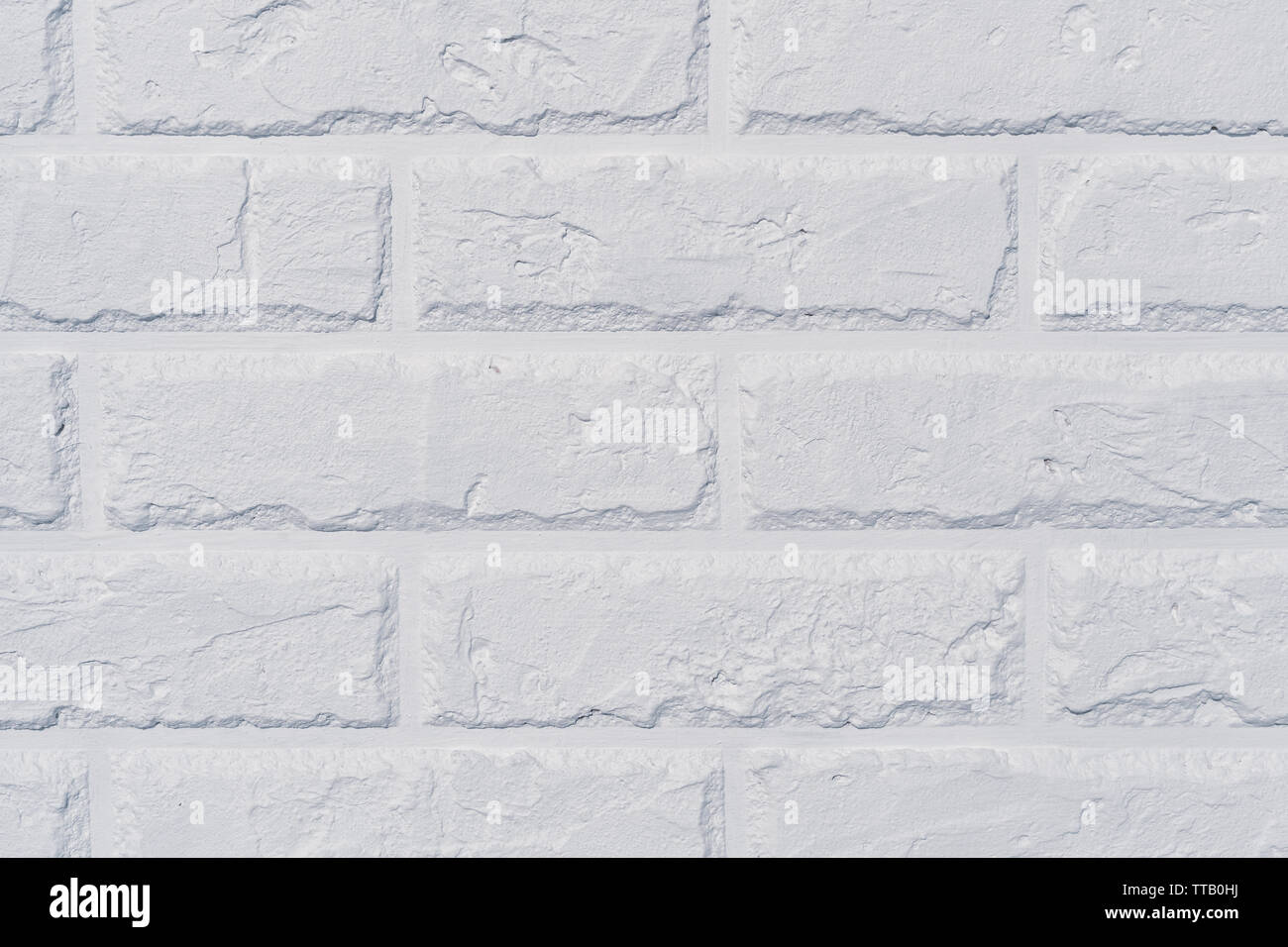 White block brick wall Beautifully arranged texture background Stock ...