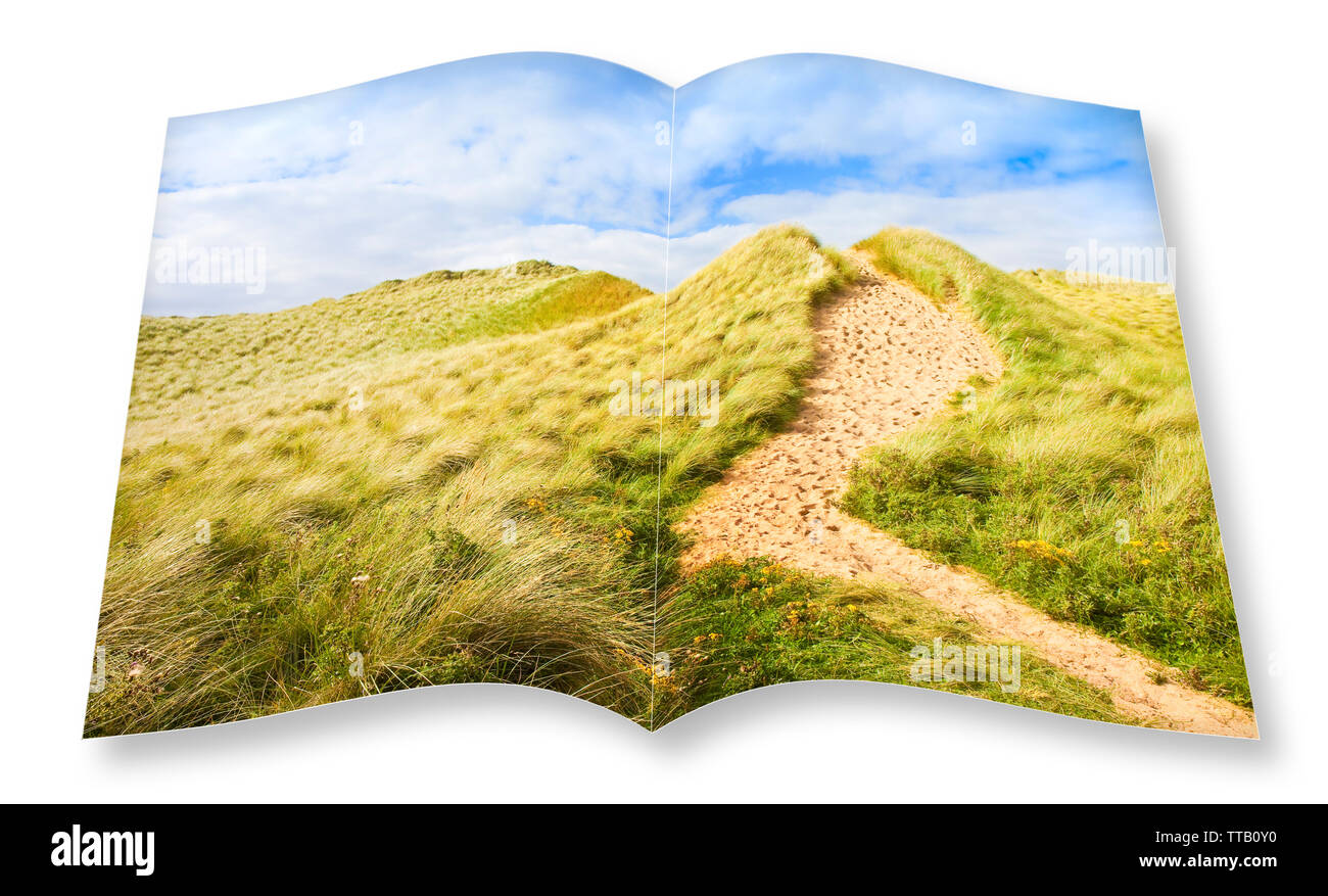 Green sand beach trail Cut Out Stock Images & Pictures - Alamy