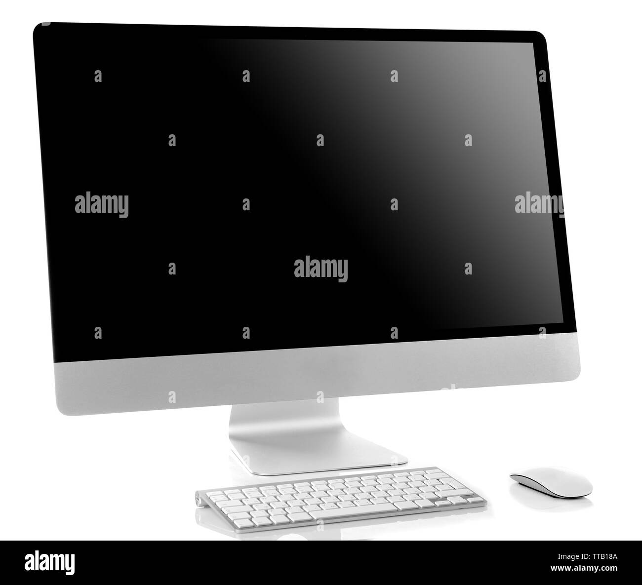 Email on computer office Black and White Stock Photos & Images - Alamy