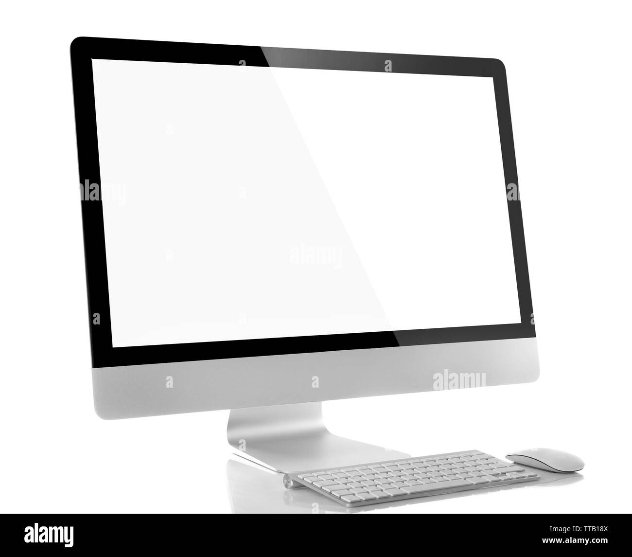 Email on computer office Black and White Stock Photos & Images - Alamy