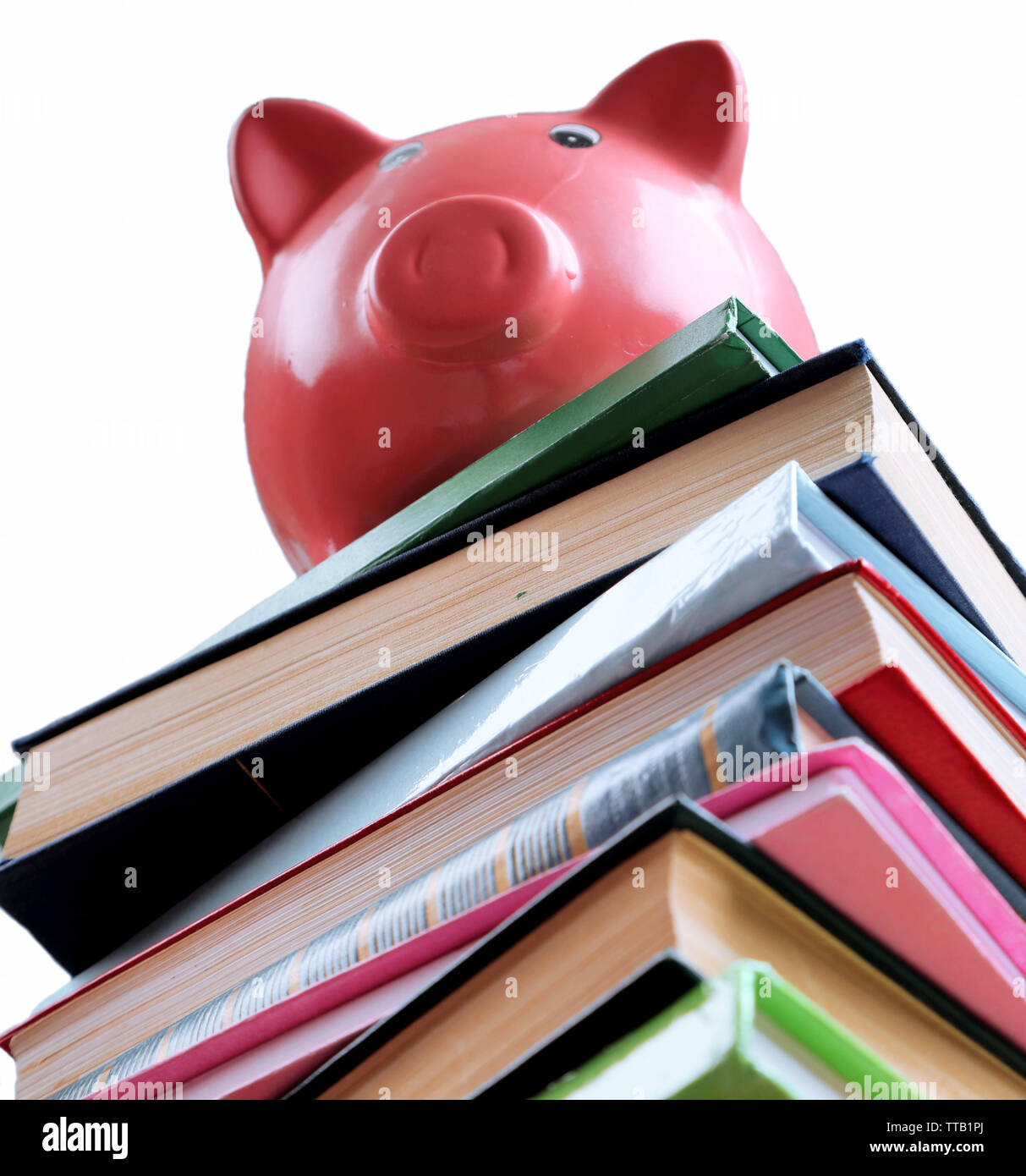 Concept accumulation of knowledge isolated on white Stock Photo - Alamy