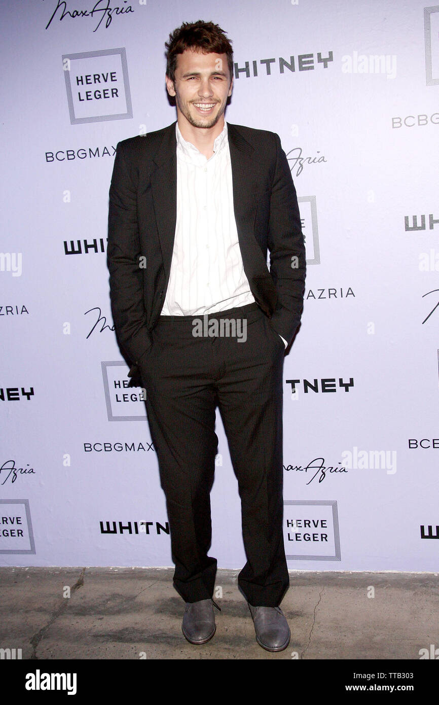 New York, USA. 17 June, 2008. James Franco at the Whitney ...