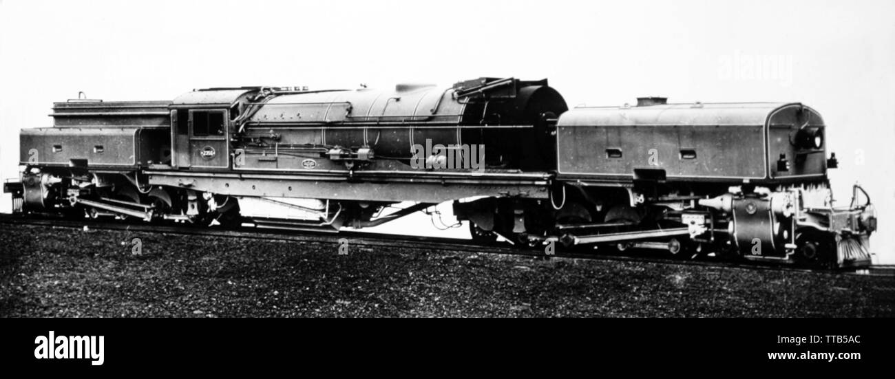 LNER Beyer Garrett locomotive Stock Photo - Alamy