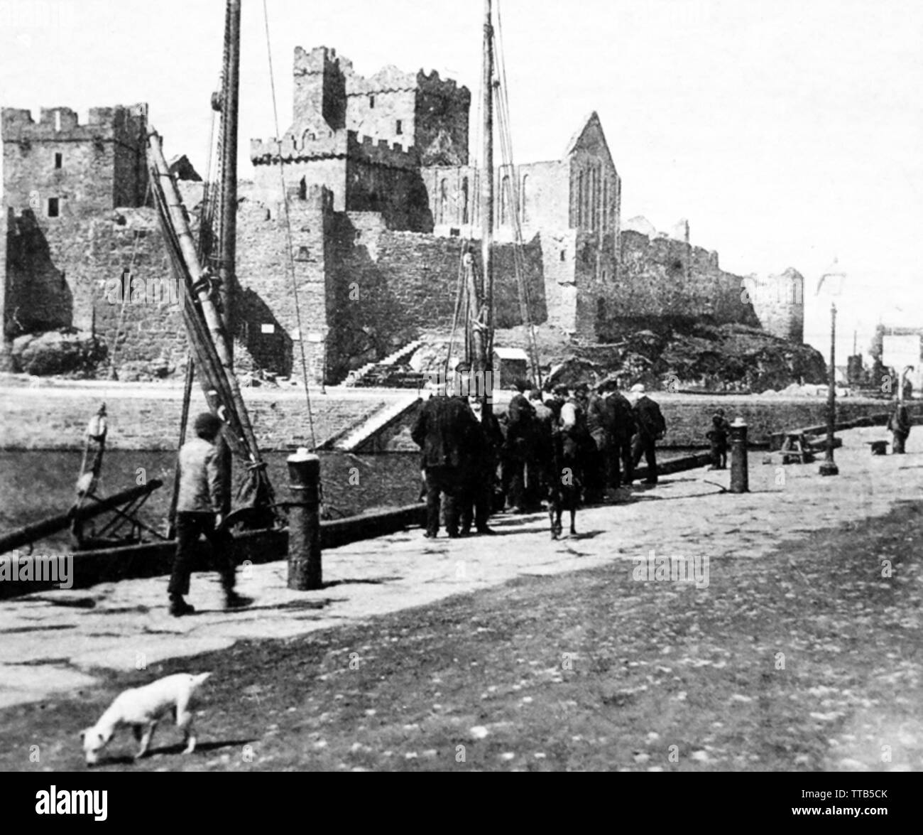 Peel isle man Black and White Stock Photos & Images - Alamy