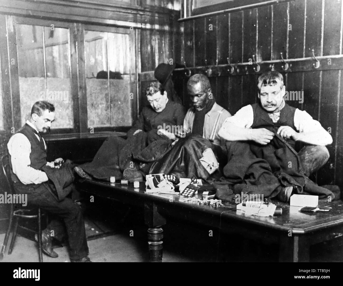 YMCA post war training Stock Photo - Alamy