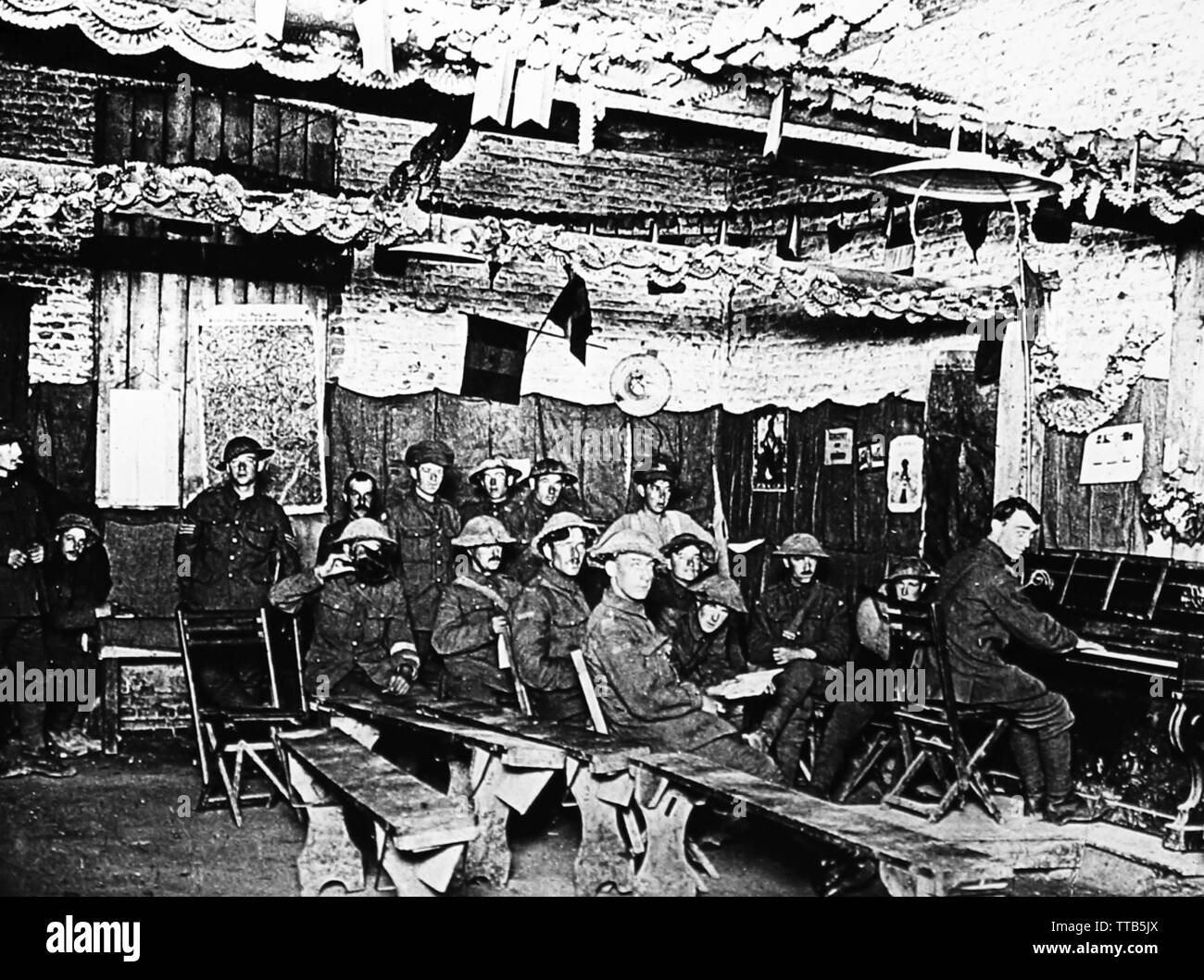 Ymca during ww1 Black and White Stock Photos & Images - Alamy