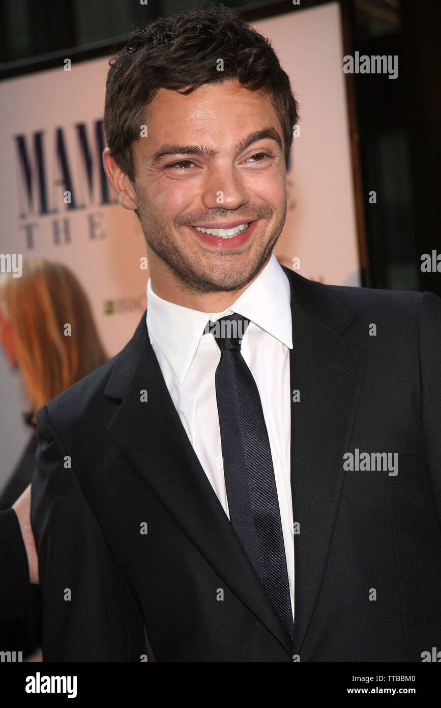 New York, USA. 16 July, 2008. Dominic Cooper at the Premiere of "Mamma ...