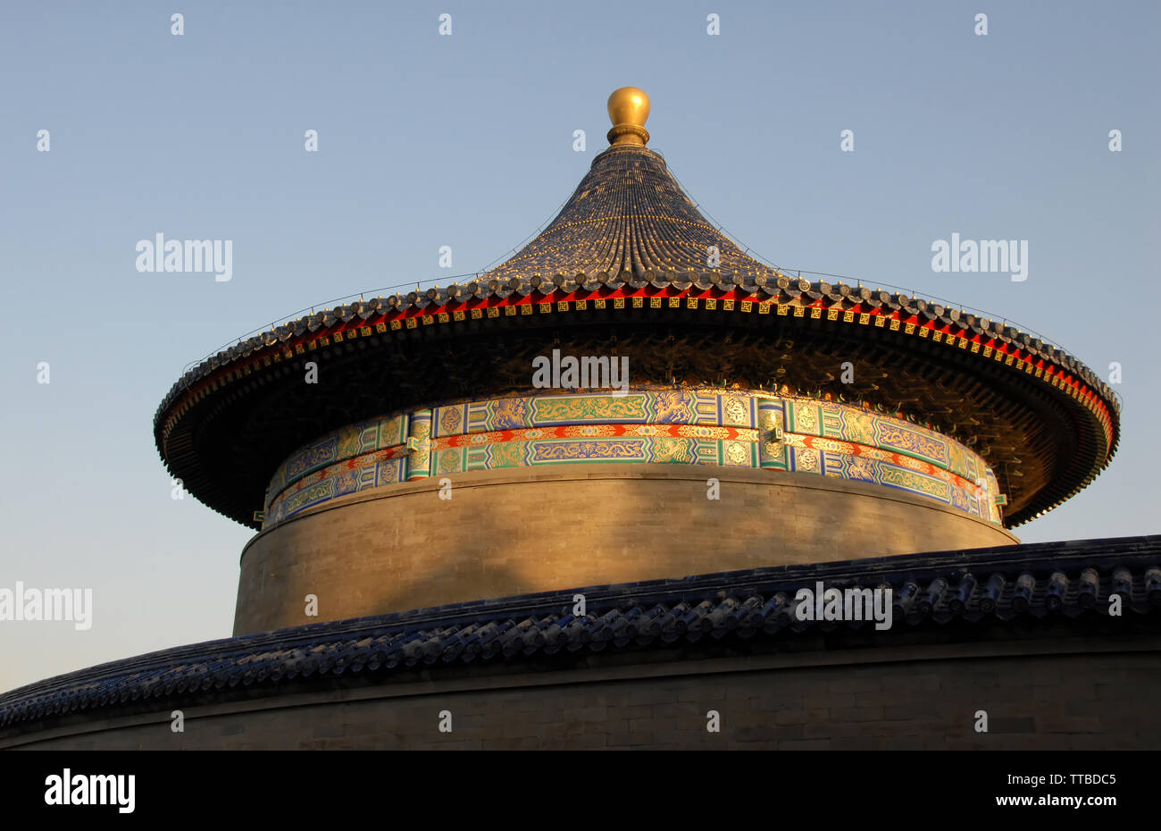 Temple of Heaven (Tiantan) in Beijing, China. Tian tan means Altar of ...