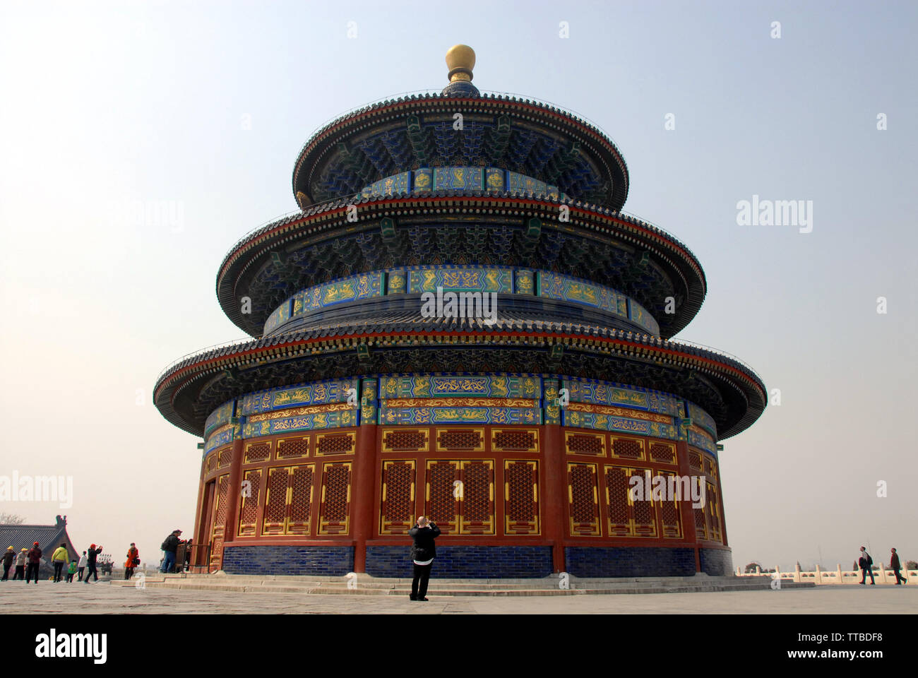 The Altar Of Heaven And The Qing Dynasty High Resolution Stock ...