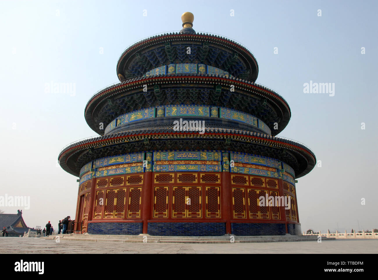 Temple of Heaven (Tiantan) in Beijing, China. Tian tan means Altar of ...