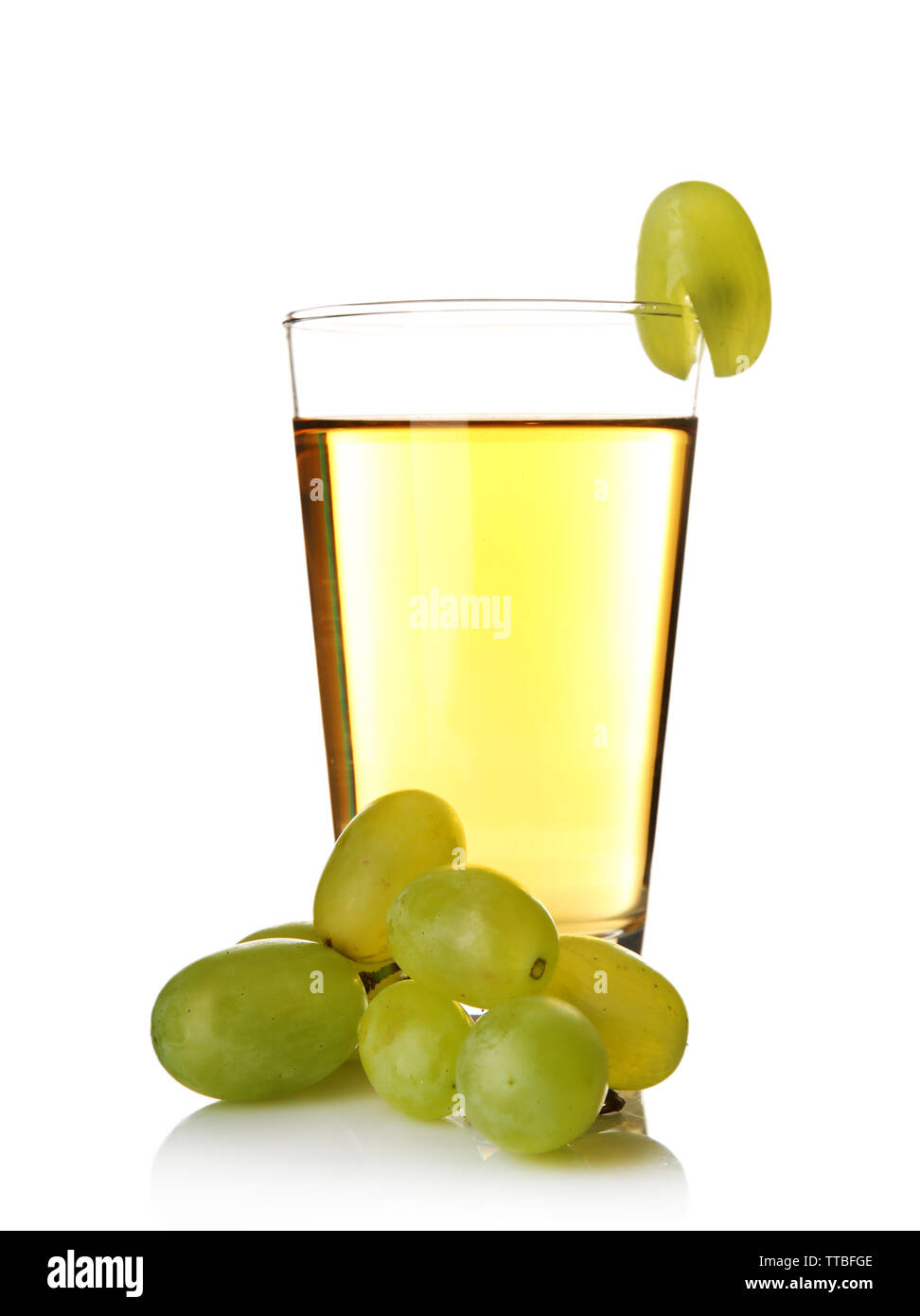 Glass of grape juice isolated on white Stock Photo - Alamy