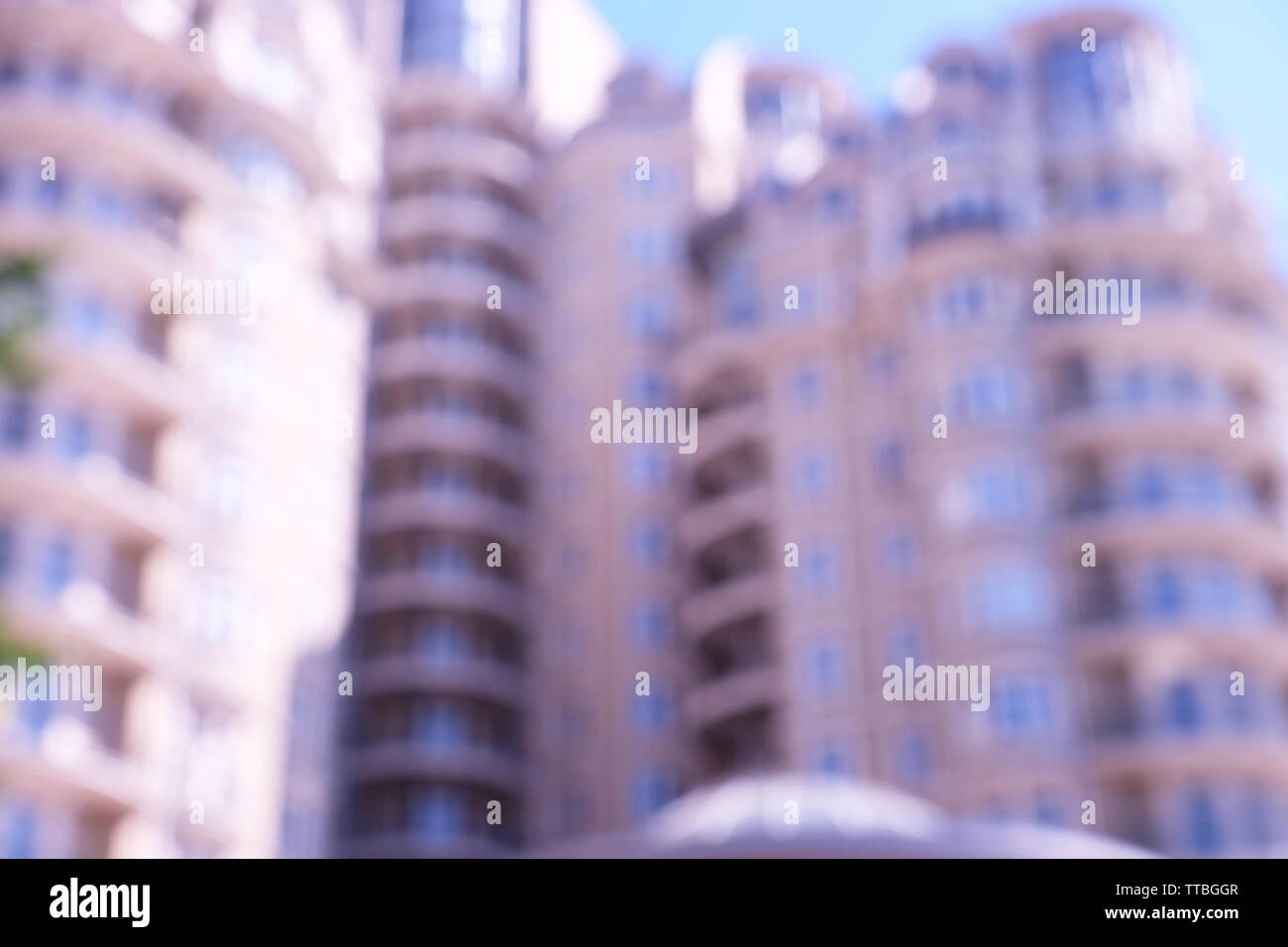 Abstract blurry city building background Stock Photo - Alamy