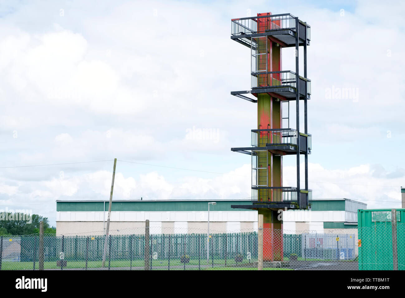 Practice tower fire station hi-res stock photography and images - Alamy