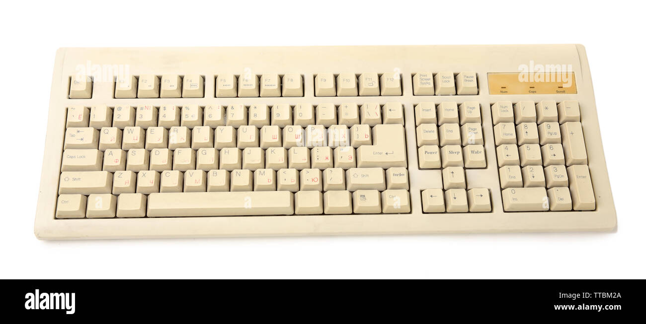 Old keyboard hi-res stock photography and images - Alamy