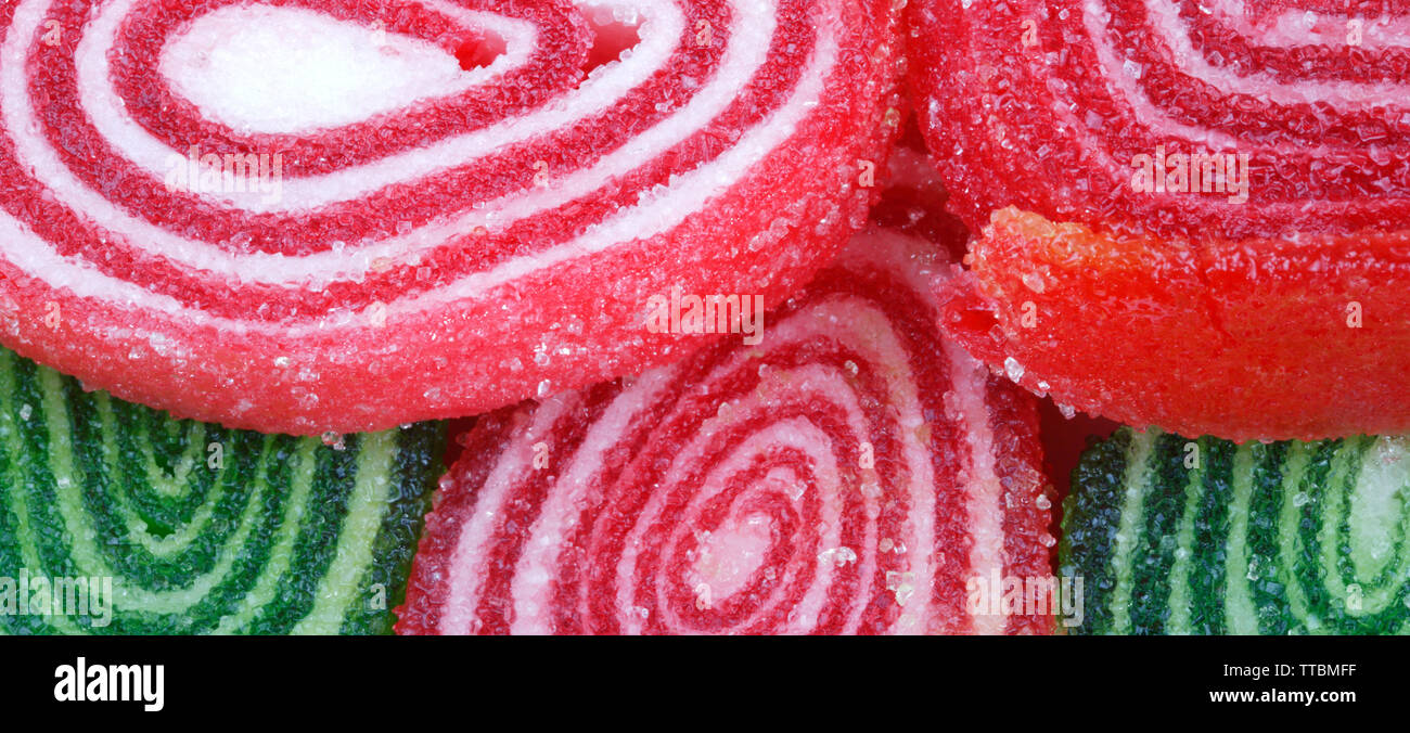 Multicolor Fruit Jelly Stock Photo - Alamy