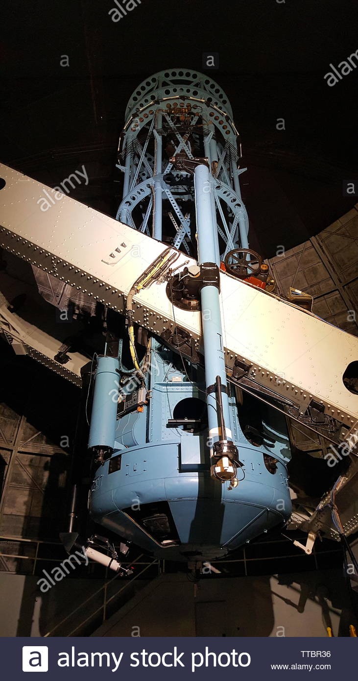 Edwin Hubble Telescope Mt Wilson Stock Photos & Edwin Hubble Telescope ...