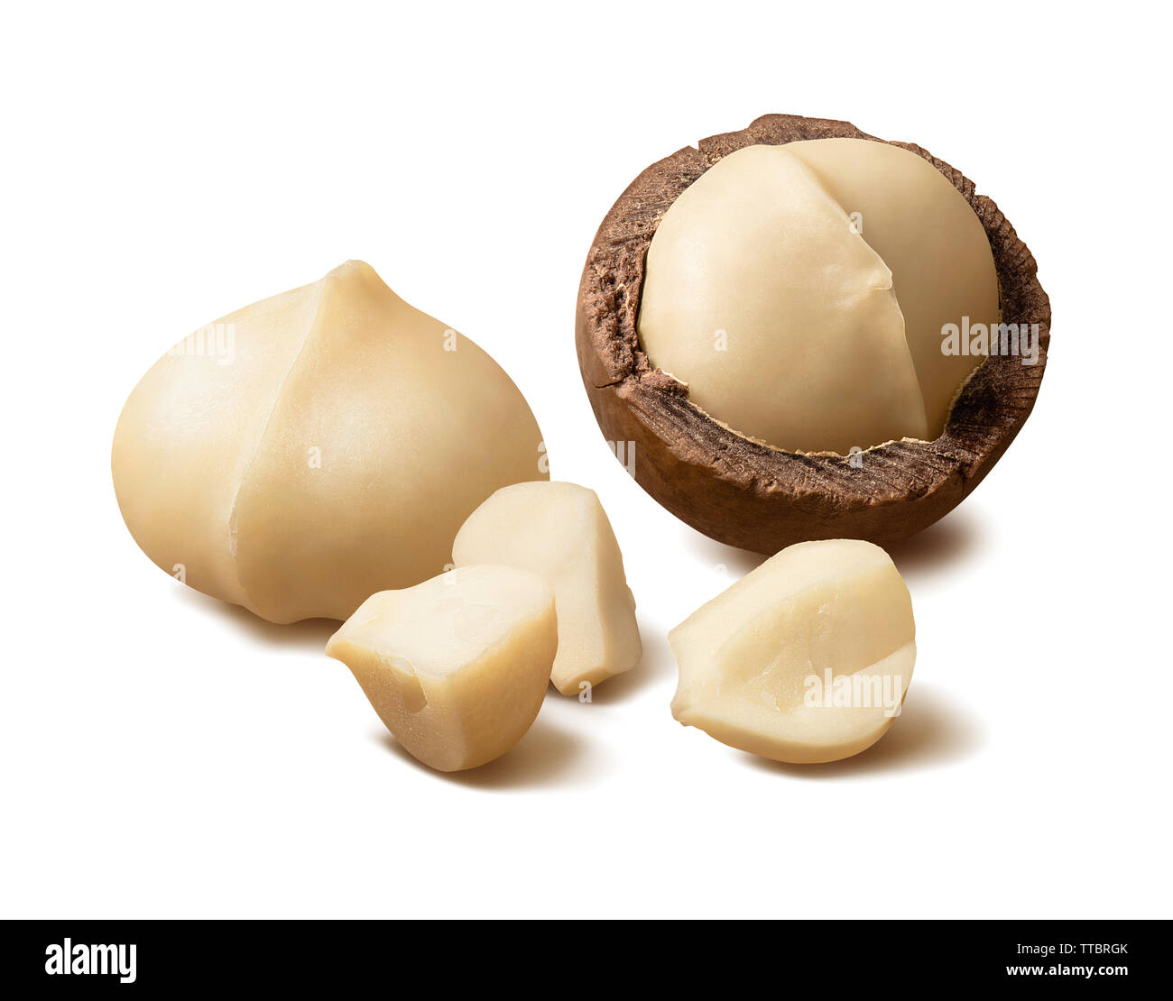 White macadamia hi-res stock photography and images - Alamy