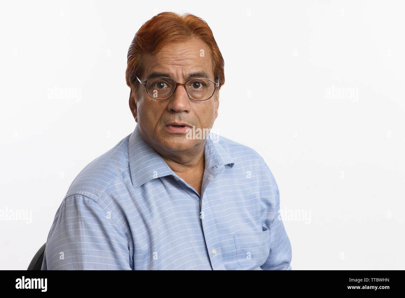 Indian grumpy man serious sulking hi-res stock photography and images ...
