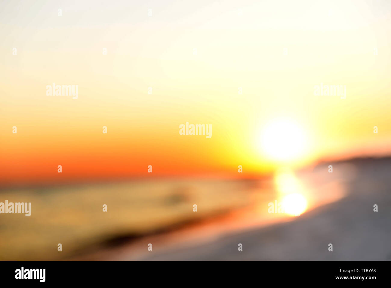 Beach blurred background Stock Photo - Alamy