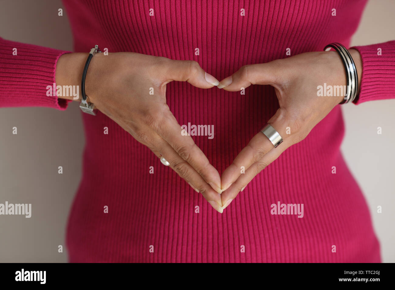 Hands heart shape sign love photography hi-res stock photography and ...