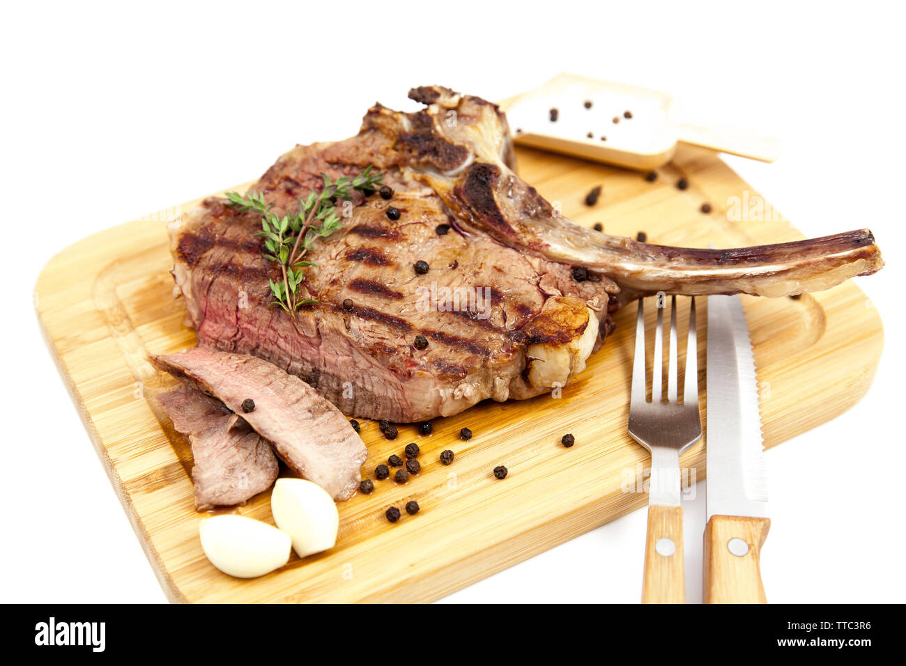 Lamb ribs barbecue Stock Photo - Alamy