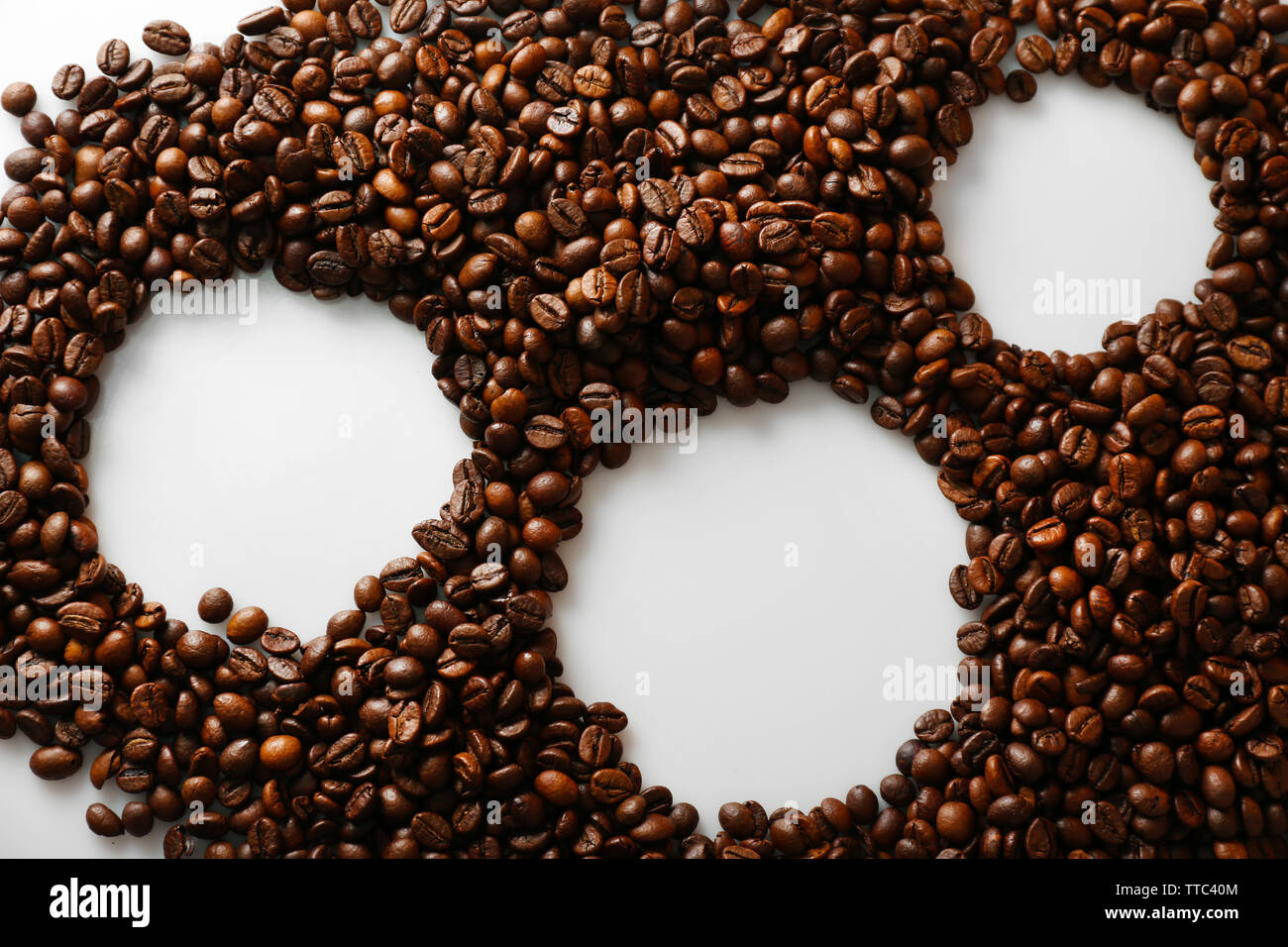 Organic frame background. Food texture Stock Photo - Alamy