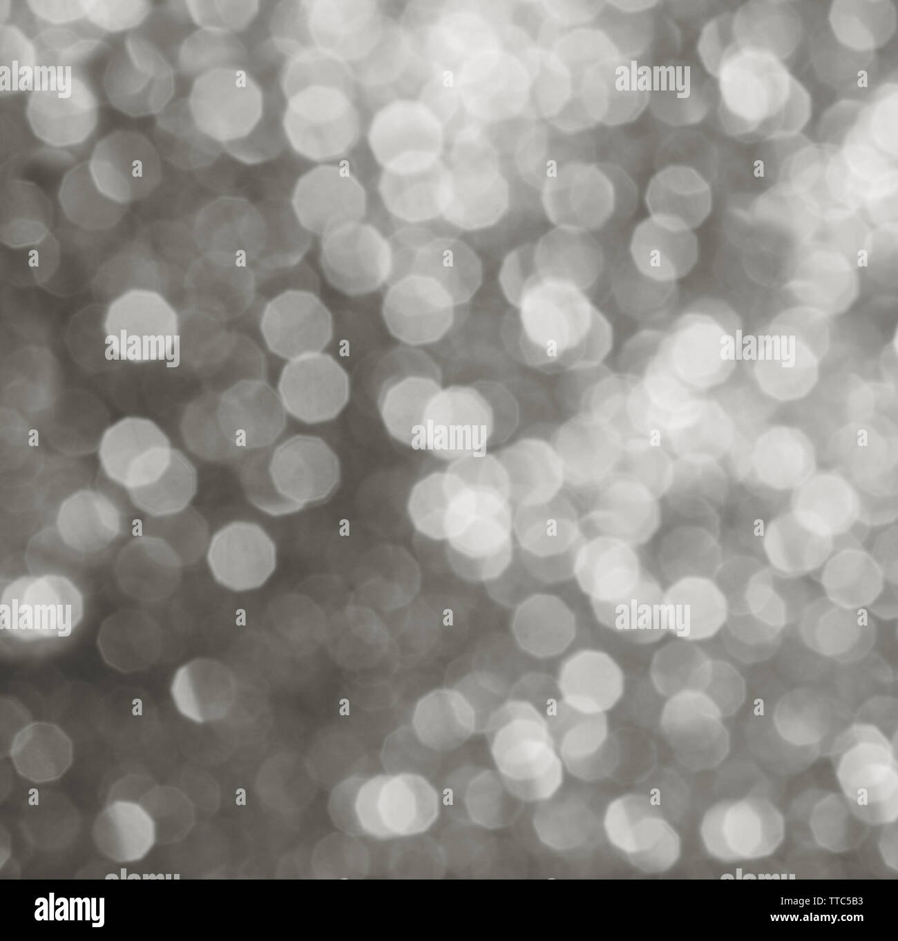 Silver blurred background. Bokeh Stock Photo - Alamy