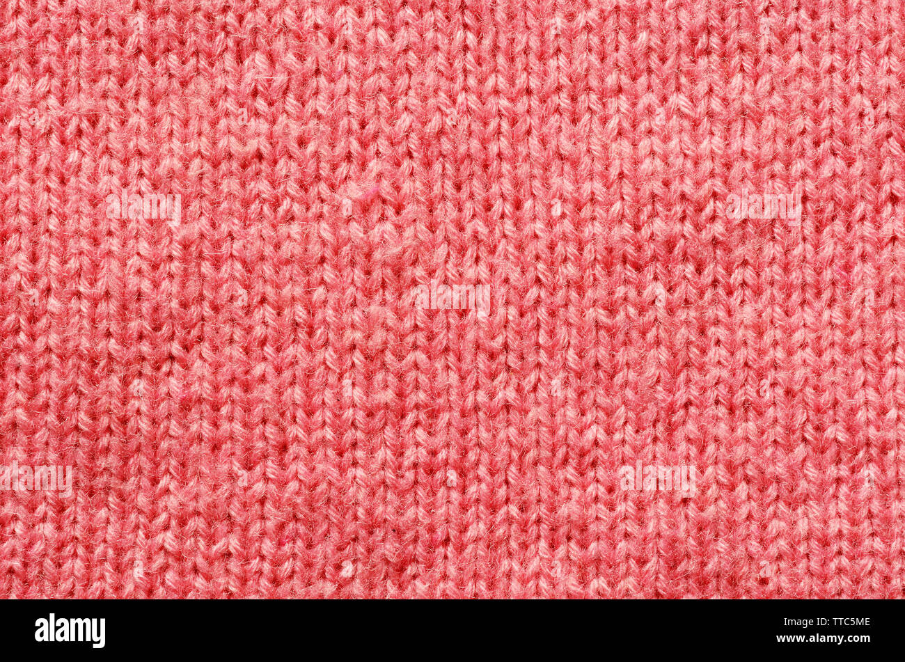 Closeup of pink knitted fabric for handmade background Stock Photo - Alamy