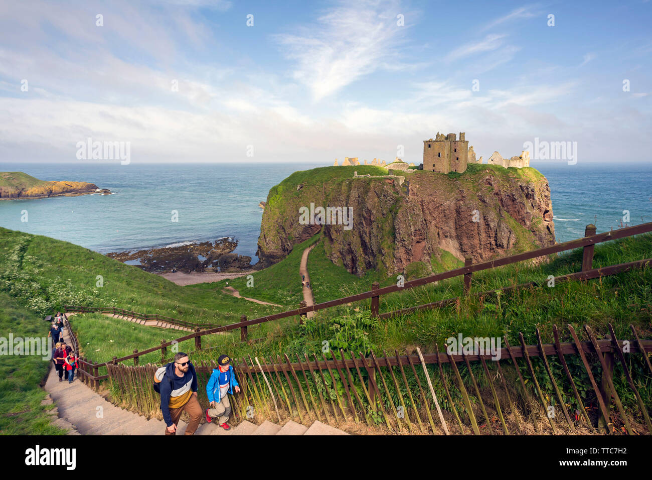 Dunnottar Castle Stonehaven High Resolution Stock Photography and ...