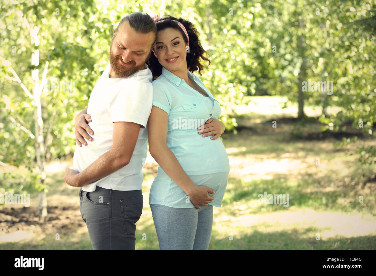 Positive family in waiting hi-res stock photography and images - Alamy