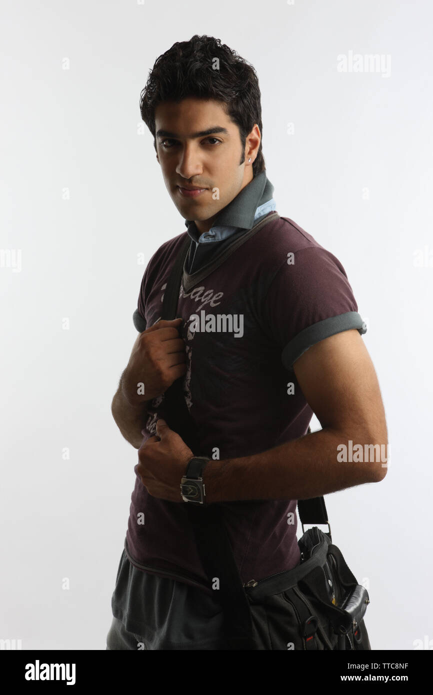 Portrait of a college student Stock Photo - Alamy