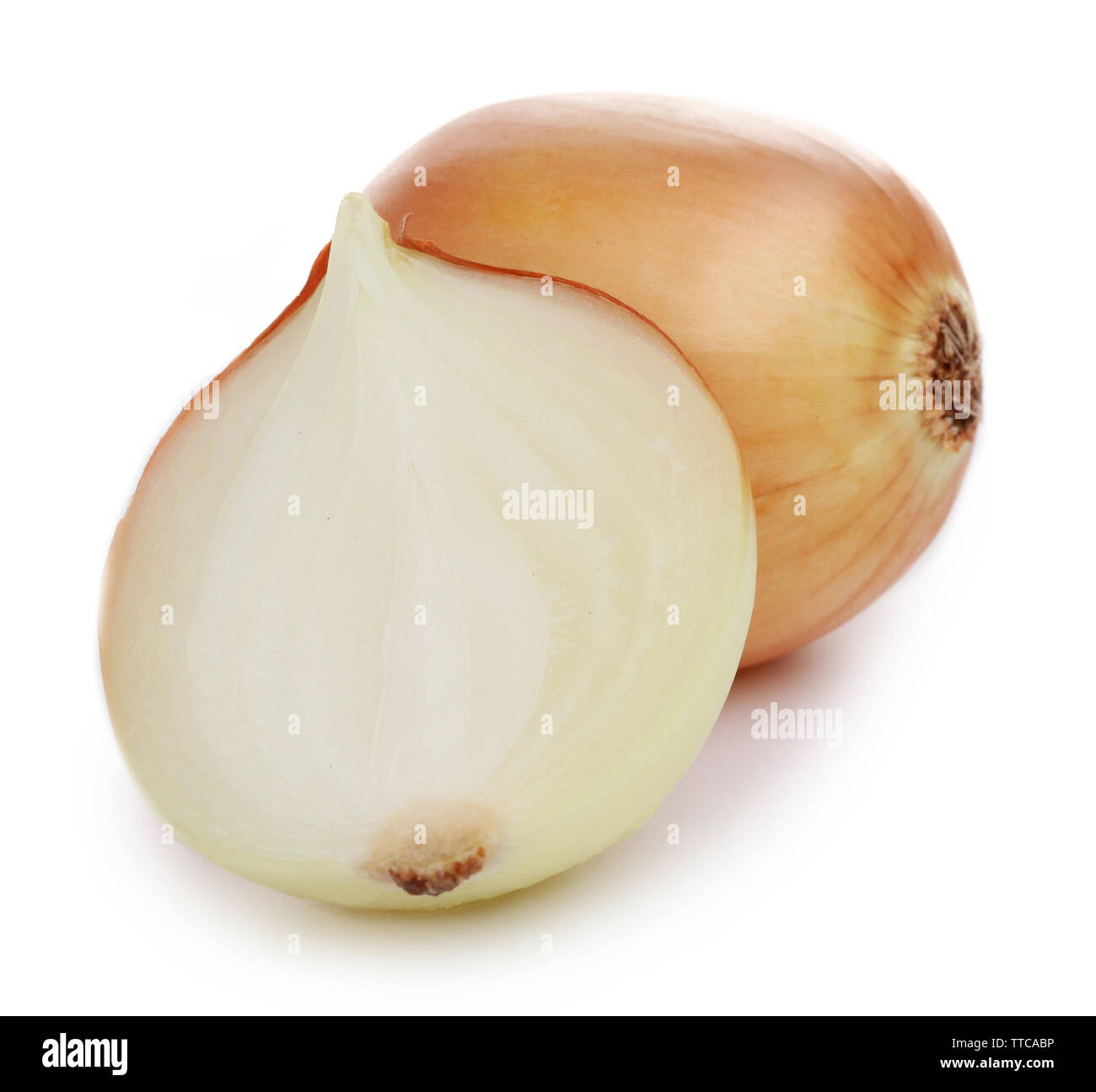 Onions isolated on white Stock Photo - Alamy