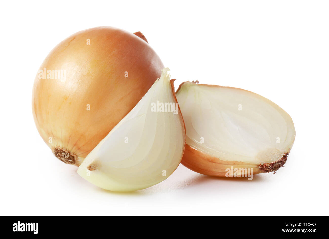 Onions isolated on white Stock Photo - Alamy