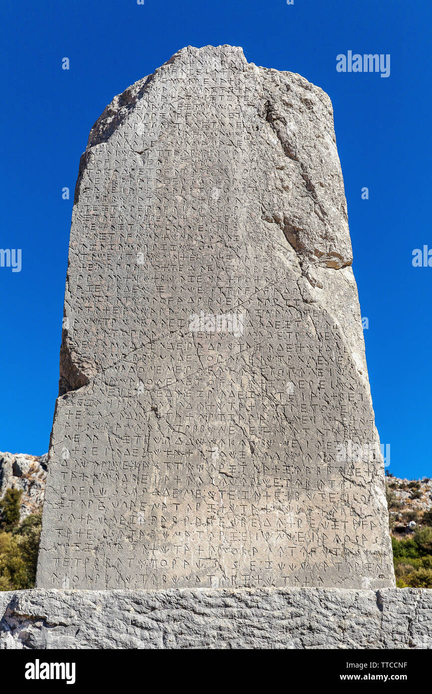 Xanthos ruins hi-res stock photography and images - Alamy