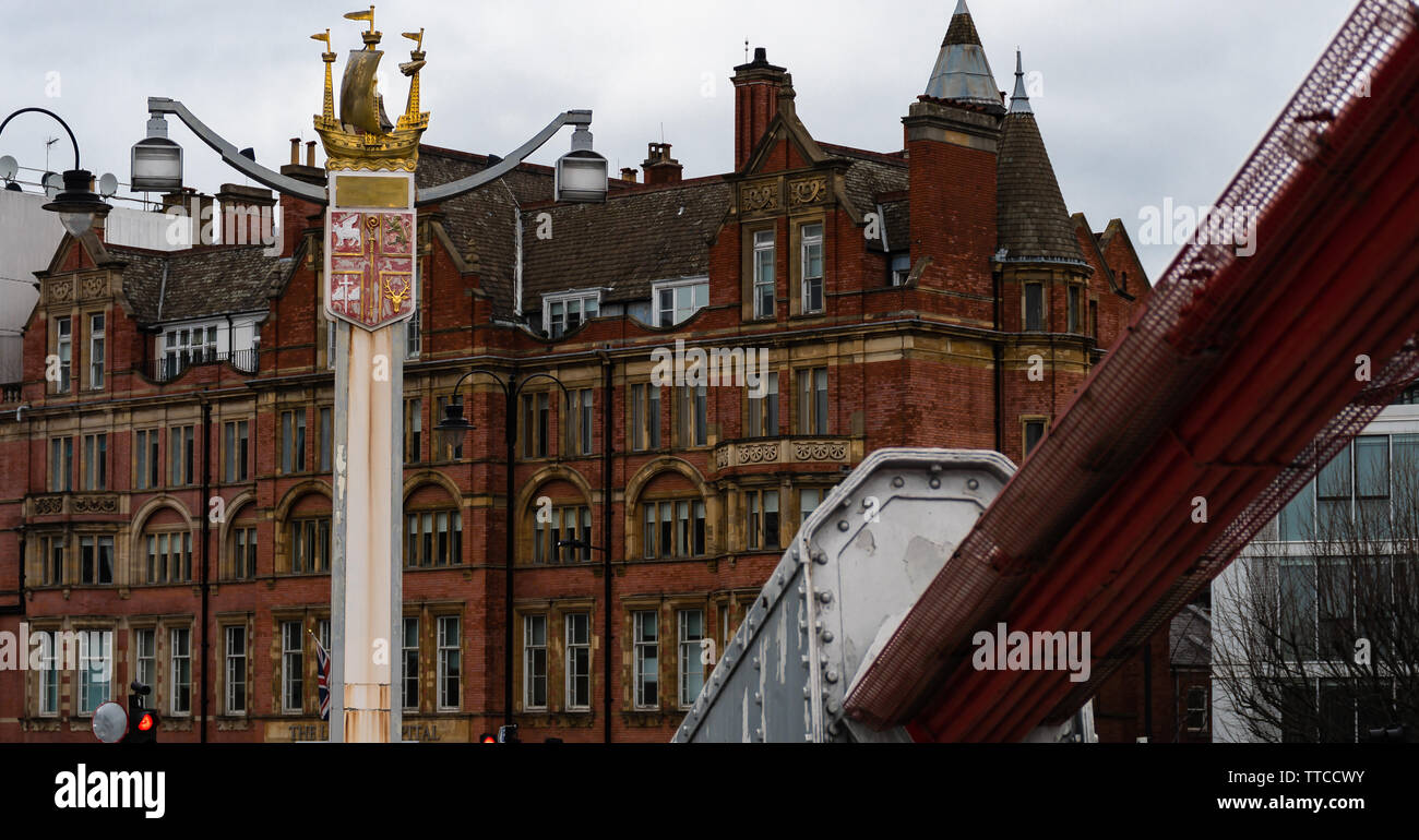 View of Lister Hospital from Albert Bridge, London Stock Photo - Alamy
