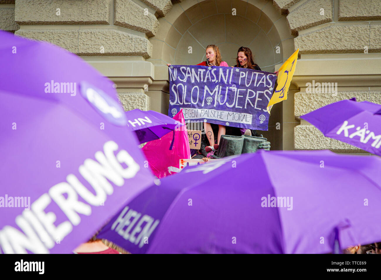 The Frauenstreik Womens Strike Brought Record Numbers Of Women To
