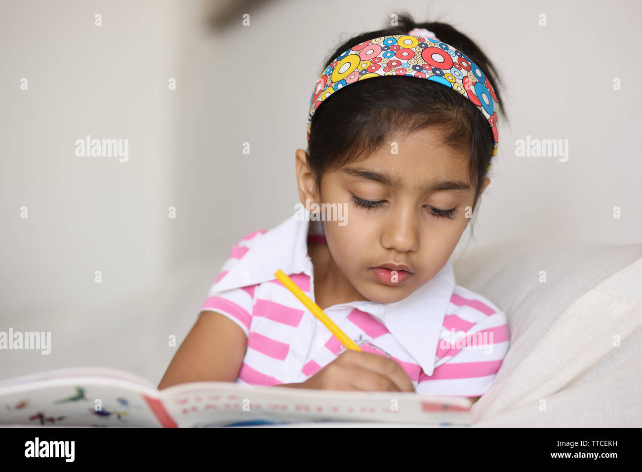Workbook writing hi-res stock photography and images - Alamy