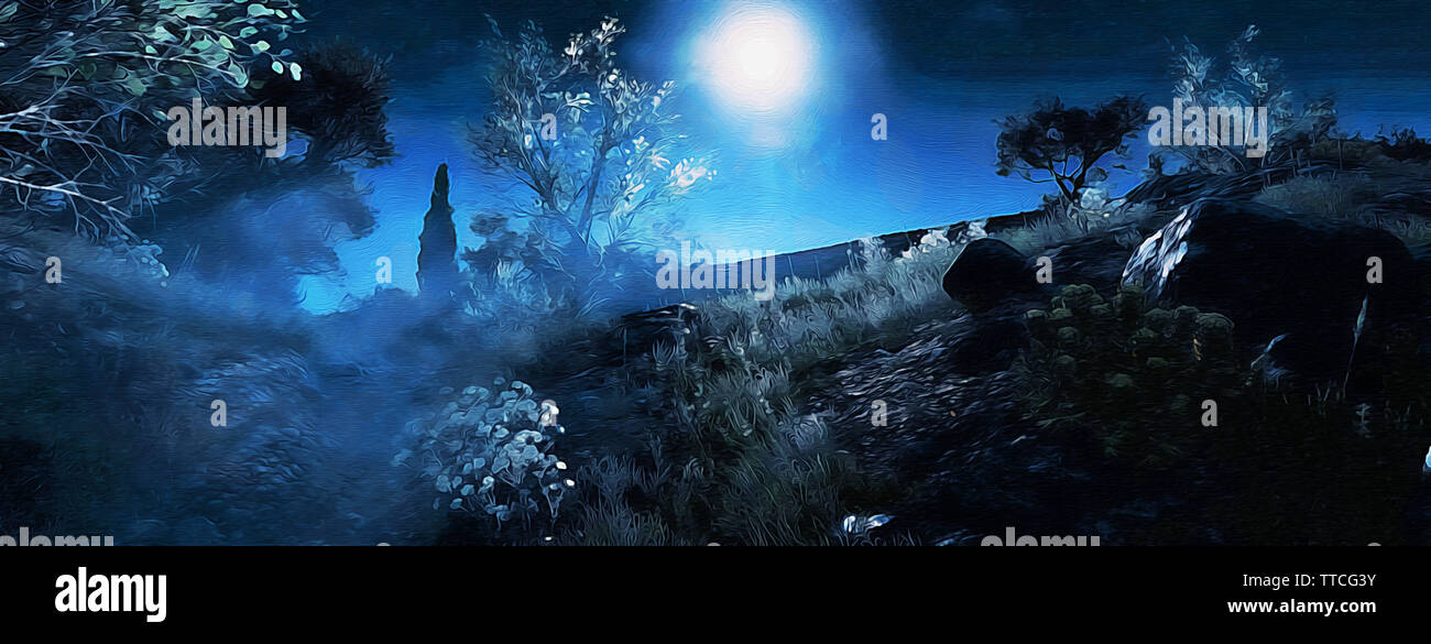 Astral night hi-res stock photography and images - Alamy