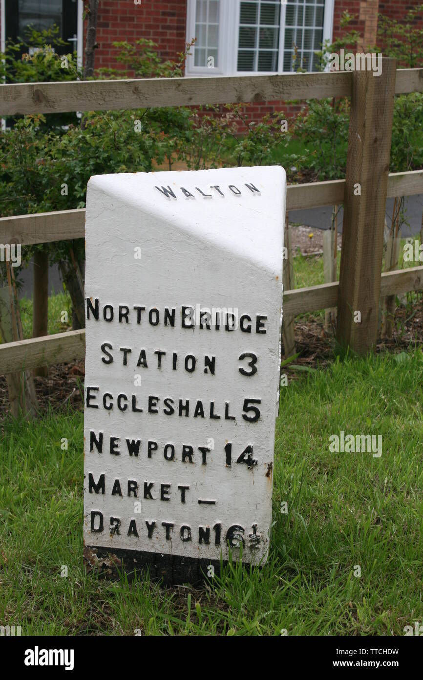 Victorian cast iron sign on stone hi-res stock photography and images ...