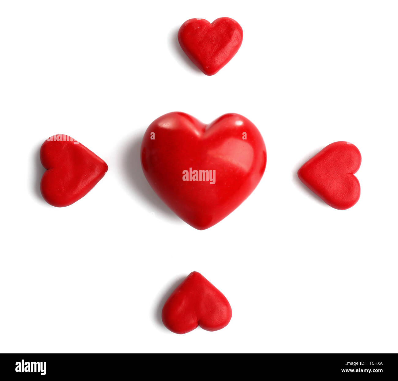 Five of hearts Cut Out Stock Images & Pictures - Alamy