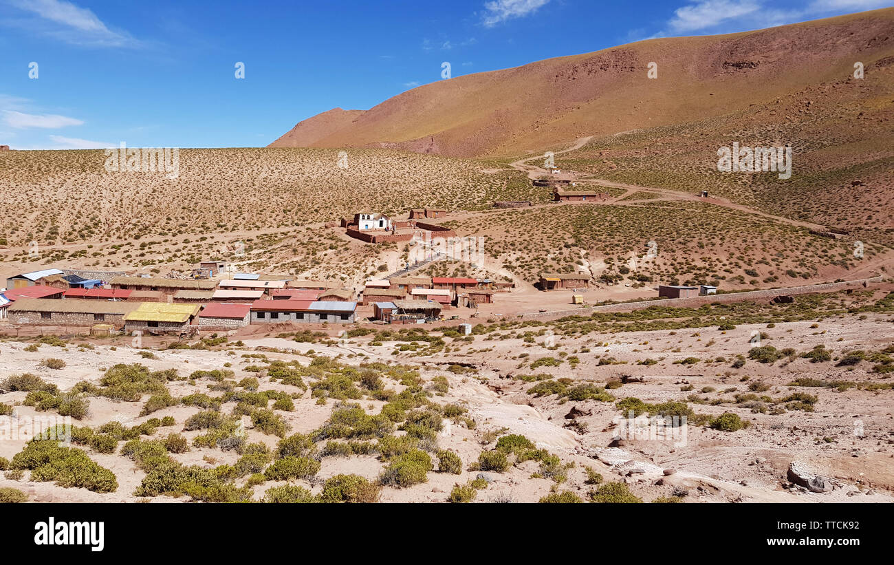 Village machuca atacama desert chile hi-res stock photography and ...